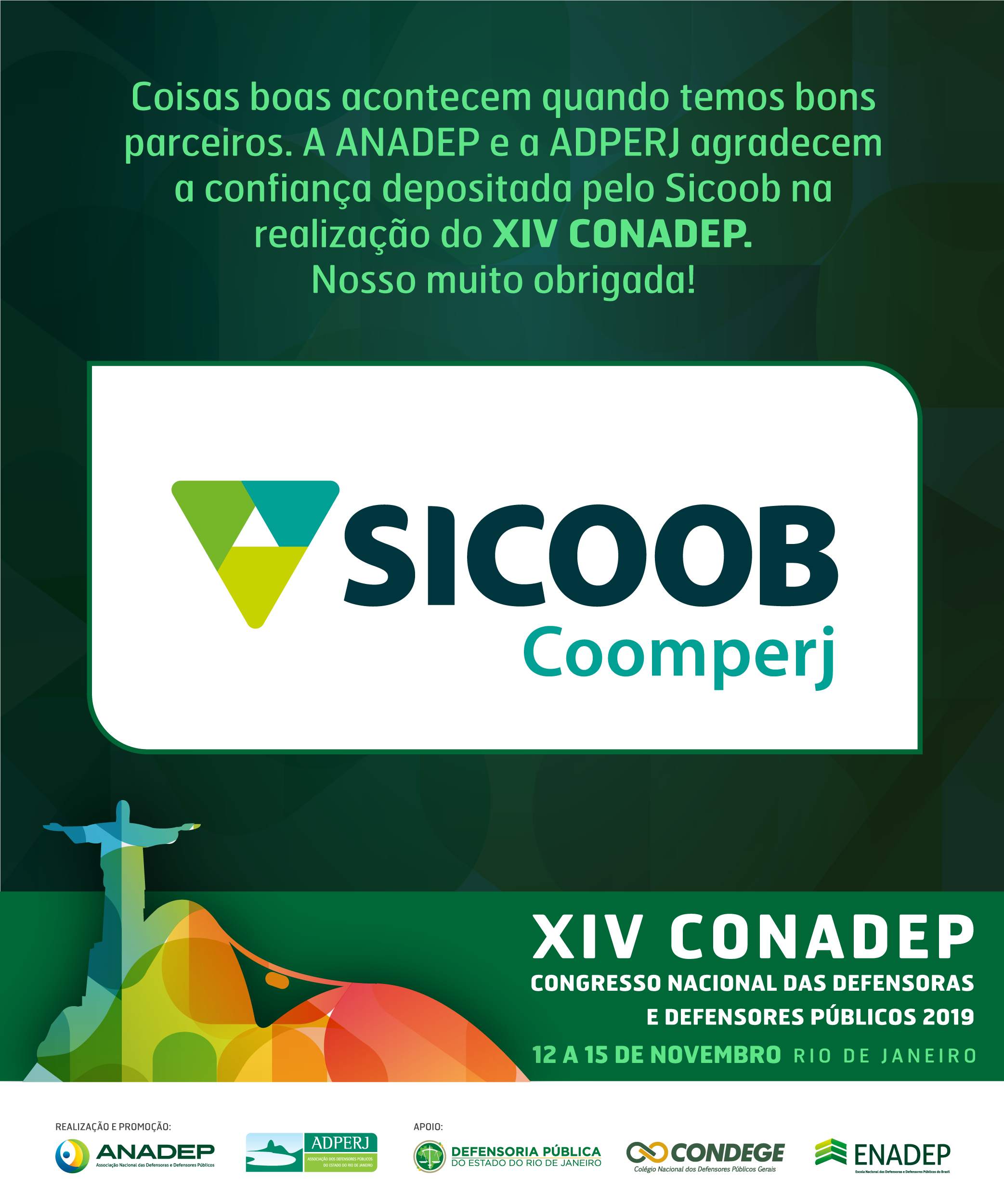 XIV CONADEP: Sicoob Coomperj - ANADEP - Associação Nacional das ...
